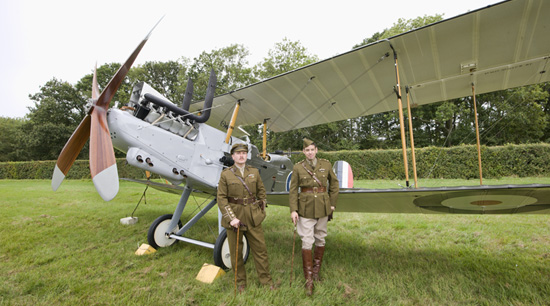 Snipe, Albatros, & RE.8 Unveiled by RAF Museum.